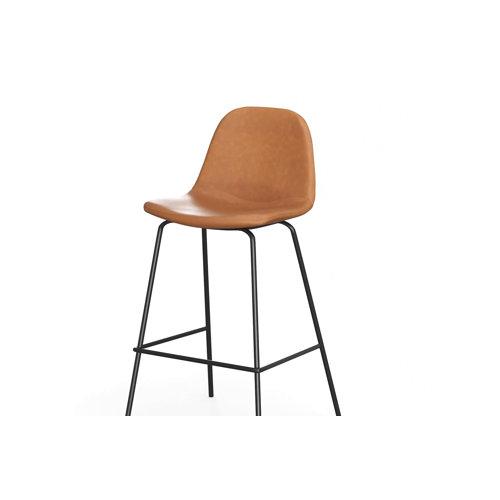 Kody Vegan Leather Bar Counter Stool